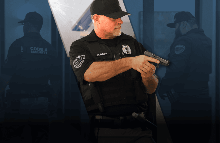 Code 4 Private Security: Security Guard Services in California